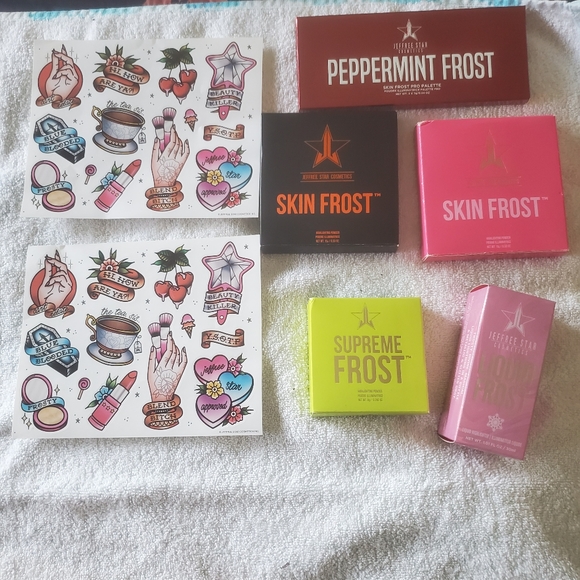 Jeffree Star | Makeup | Jeffrey Star Cosmetics And Stickers | Poshmark